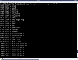 Accessing x86-specific I/O mapped hardware in Linux | Playing with Systems