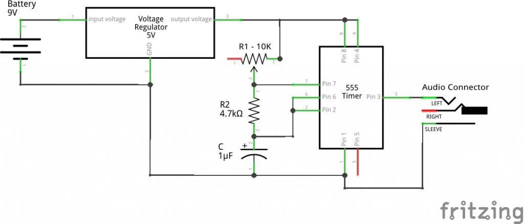 square wave using 555 timer IC | Playing with Systems